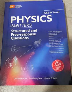 Physics Matters GCE 'O' Level Textbook 5th Edition, Hobbies & Toys ...