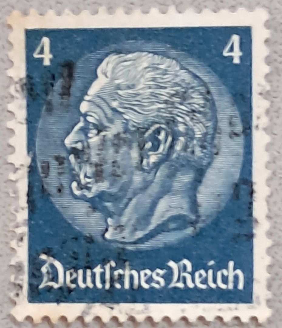 German Stamp - Deutsches Reich 4 Pfennig, Hobbies & Toys, Memorabilia ...