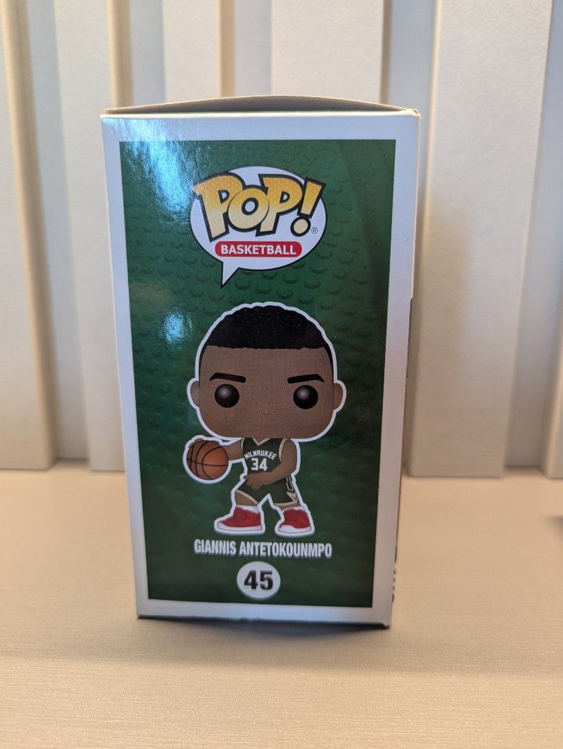Giannis Antetokounmpo Funko Pop #45, Hobbies & Toys, Memorabilia ...