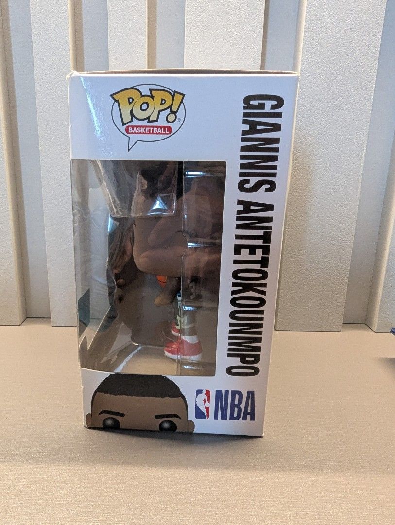 Giannis Antetokounmpo Funko Pop #45, Hobbies & Toys, Memorabilia ...