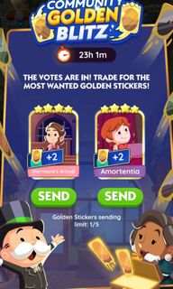 Monopoly GO! Golden Blitz Stickers - Hermione's Arrival & Amortentia ...
