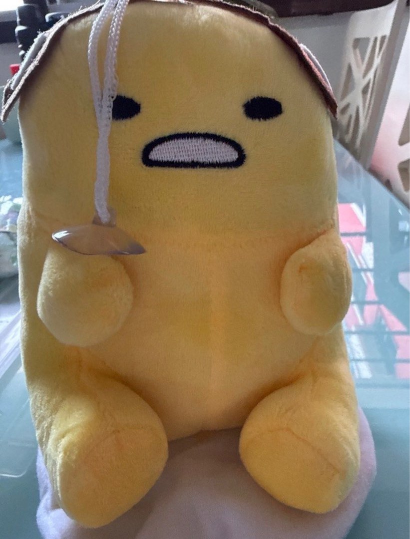 Gudetama Mirror Plushie, Hobbies & Toys, Toys & Games on Carousell