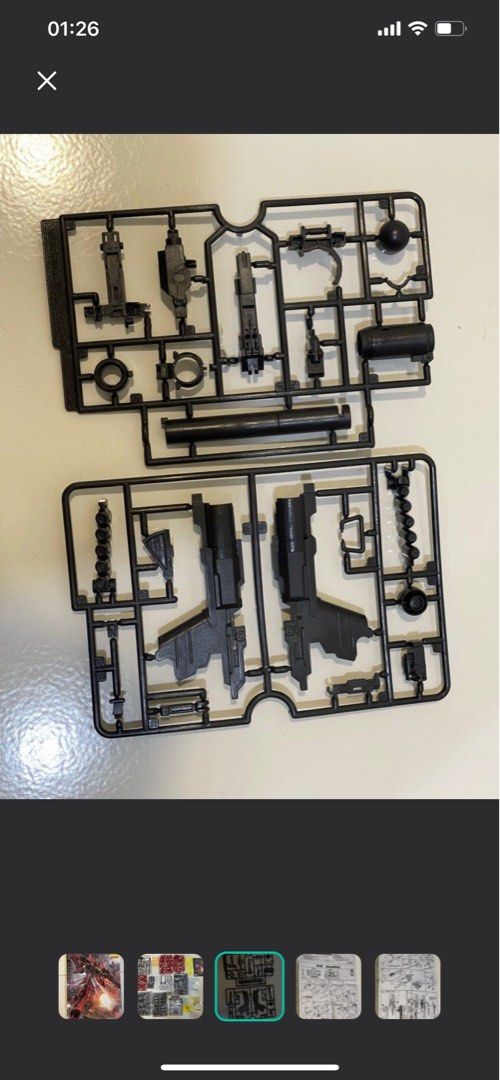 Gundam Dedicated ANT-MS Shells Model Kit, Hobbies & Toys, Toys & Games ...