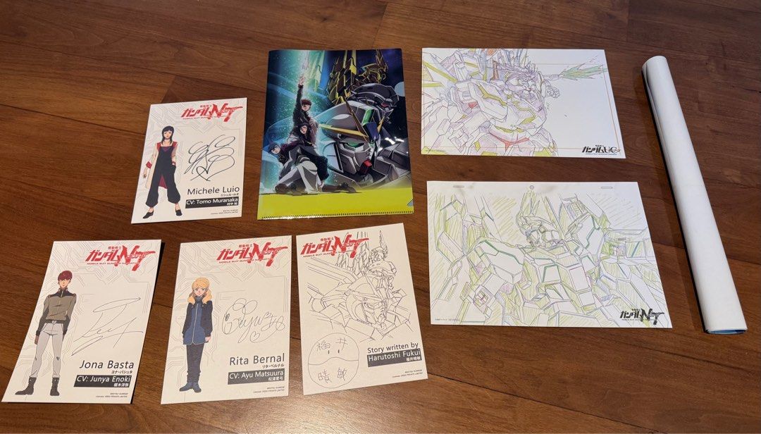 Gundam NT Signed Collectibles, Hobbies & Toys, Toys & Games on Carousell