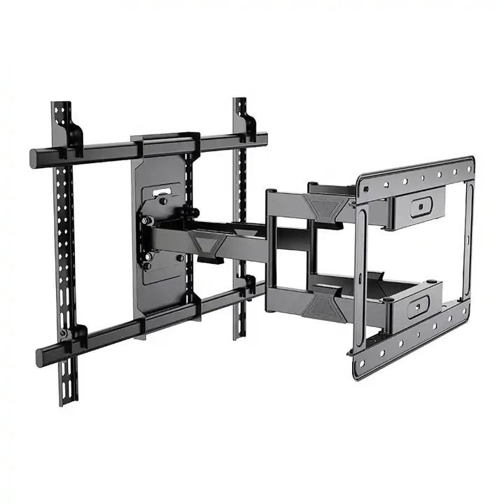 (H10)75-120inch full motion/tilt TV Wall Bracket Double arm TV VESA ...