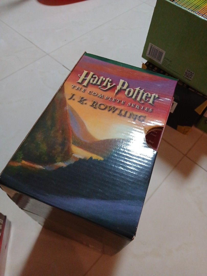 Harry Potter Complete Book Series Box Set, Hobbies & Toys, Books ...