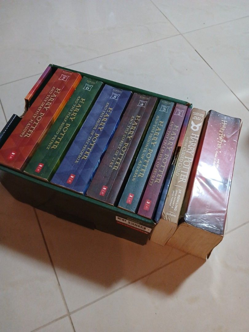 Harry Potter Complete Book Series Box Set, Hobbies & Toys, Books ...