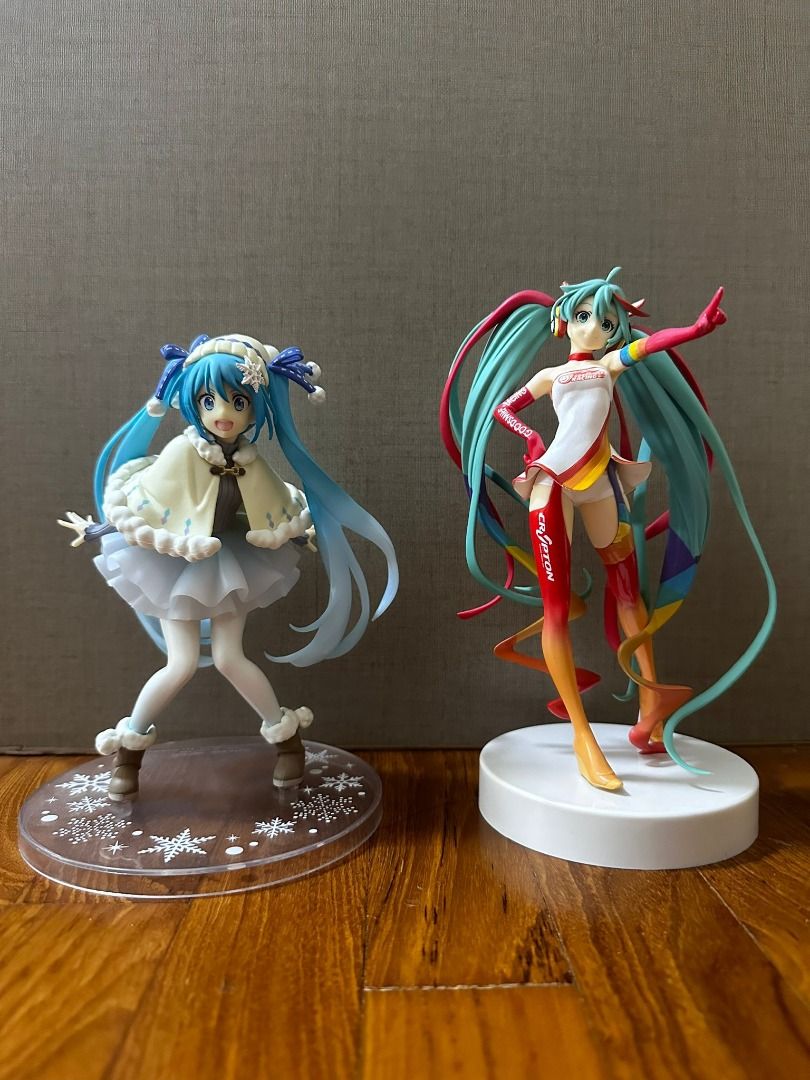 Hatsune Miku Anime Figures (2pcs) – No Box – Bundle, Hobbies & Toys ...