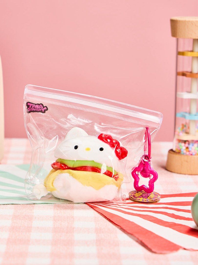 Hello Kitty Burger Squishy, Hobbies & Toys, Toys & Games on Carousell