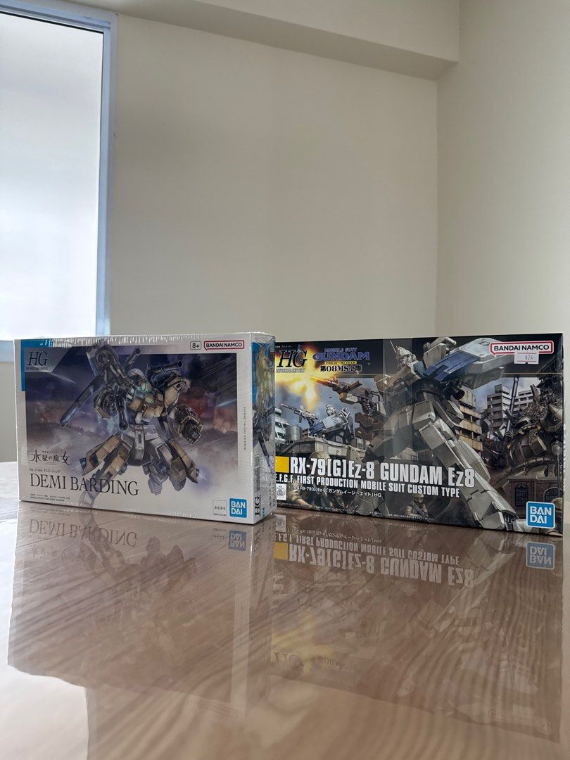 HG Gundam Model Kits - Demi Barding & RX-79(G)Ez-8, Hobbies & Toys ...