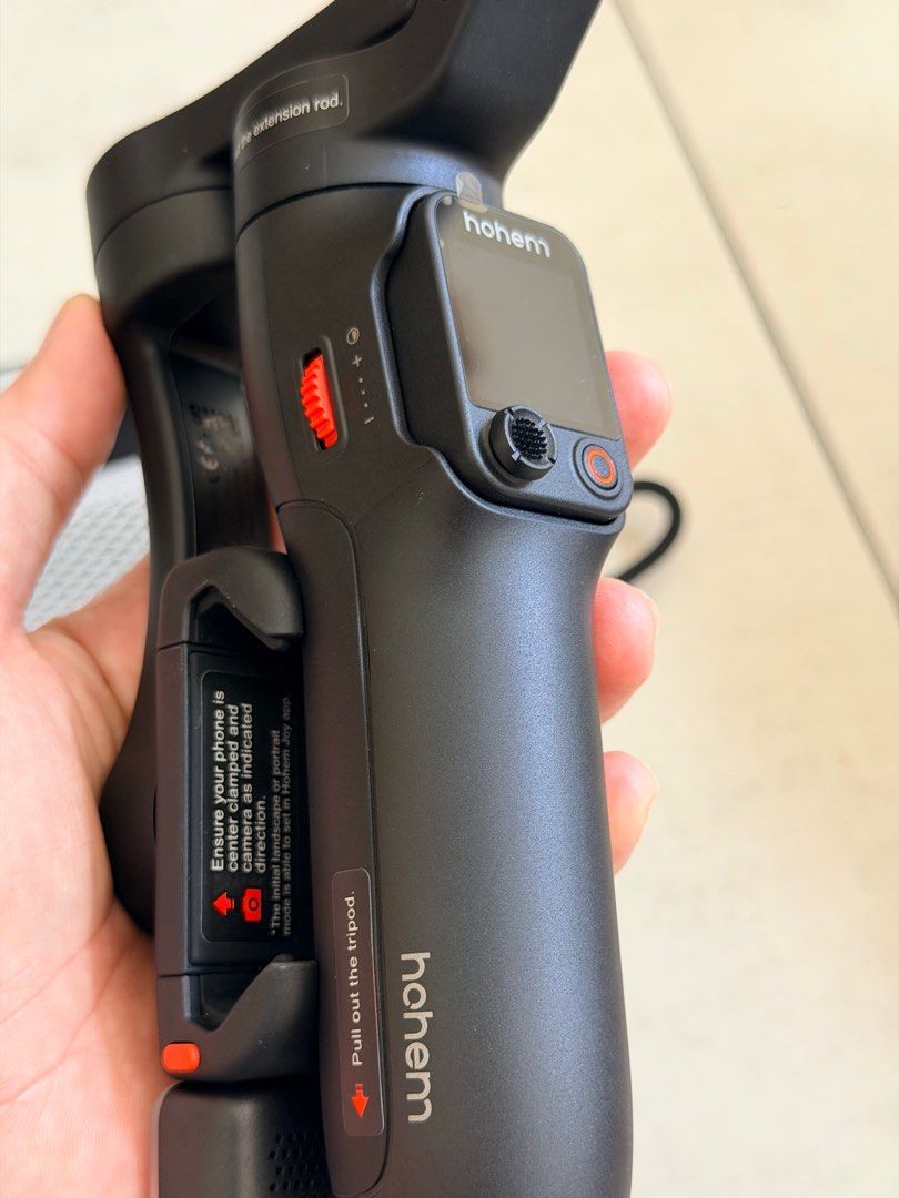 Hohem iSteady V3 Ultra AI Tracking Foldable Gimbal Stabilizer White ...