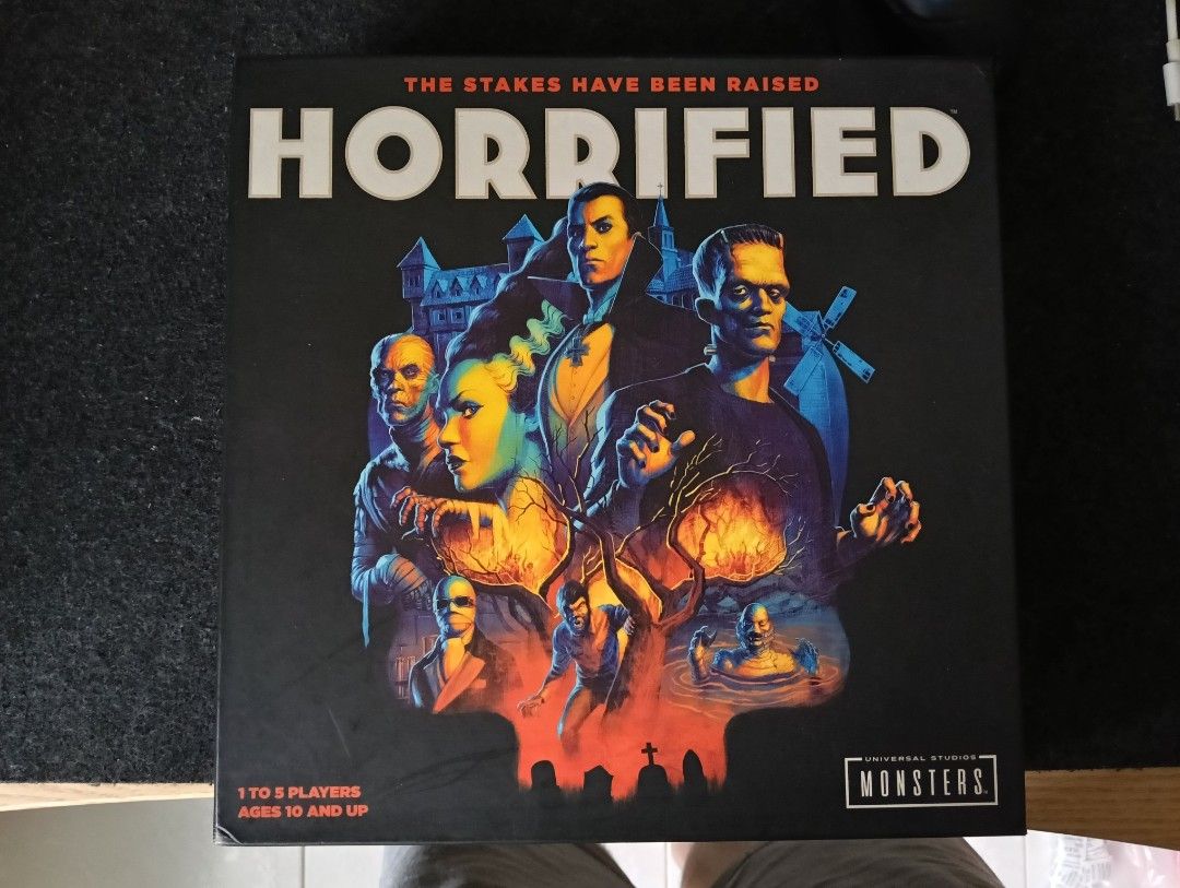 Horrified Board Game, Hobbies & Toys, Toys & Games on Carousell