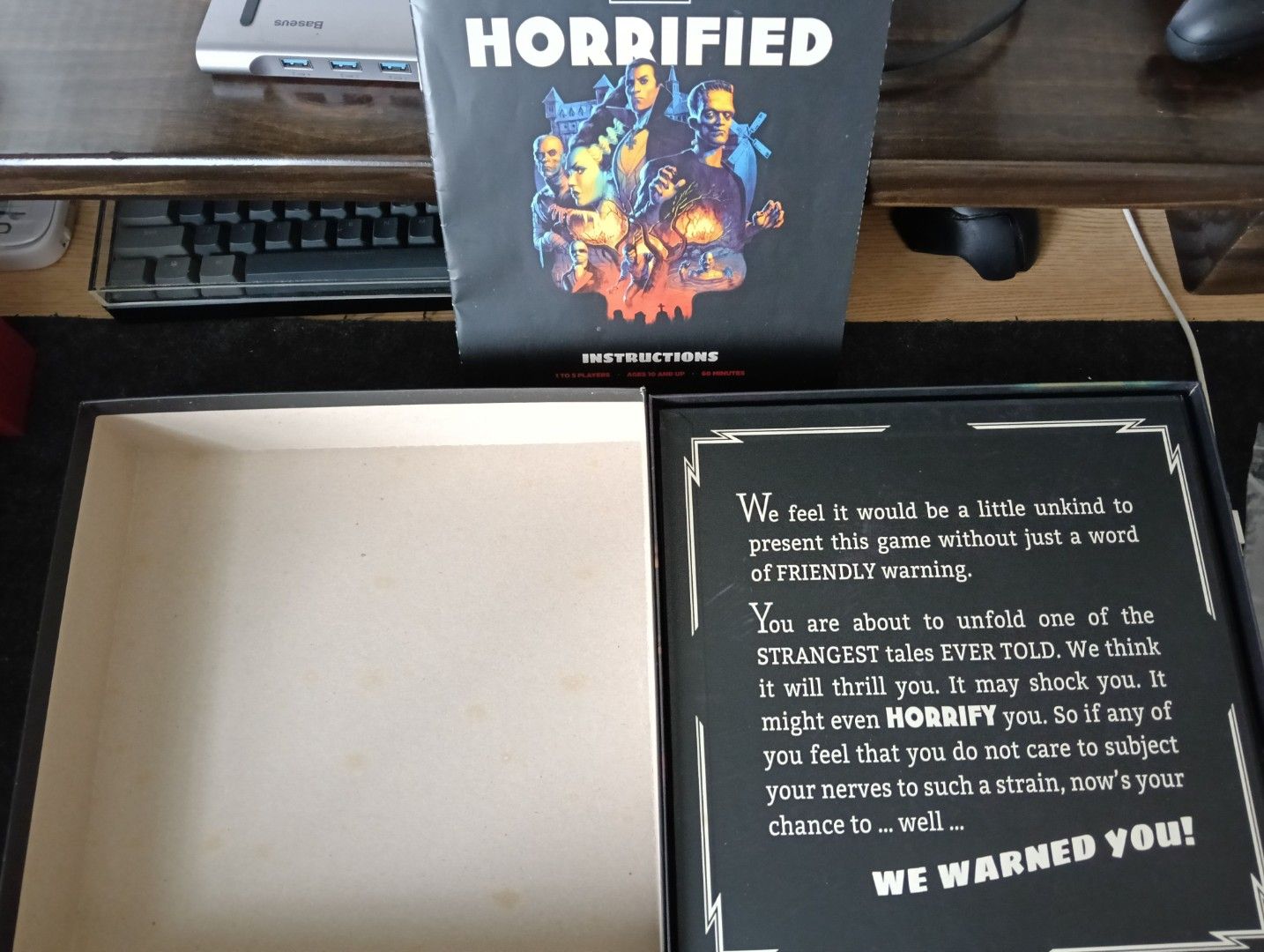 Horrified Board Game, Hobbies & Toys, Toys & Games on Carousell