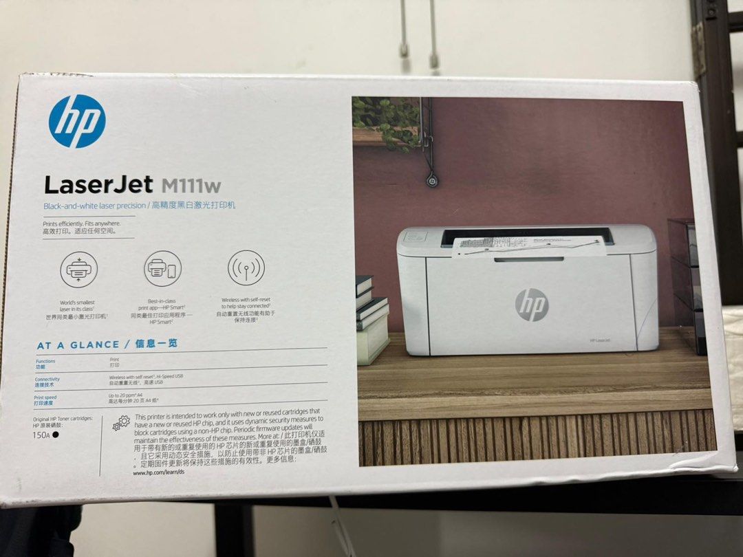 HP LaserJet M111w Printer - Brand New, Computers & Tech, Printers ...