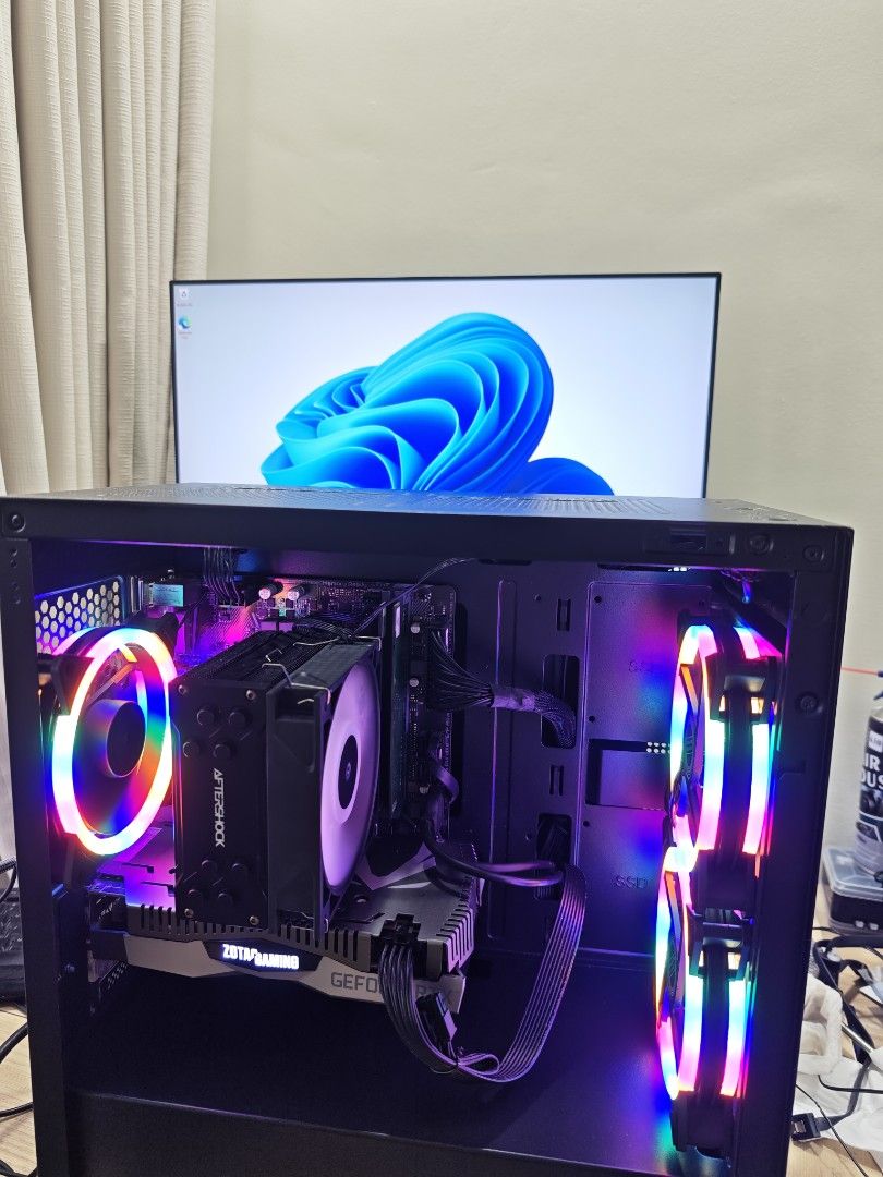 Aftershock PC i7 10700 desktop computer Intel CPU Nvidia Windows 11 ...