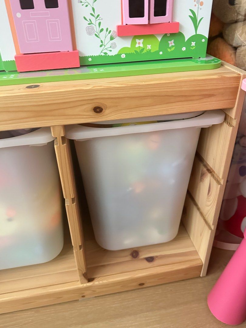 IKEA TROFAST Storage Unit with Bins, Furniture & Home Living, Furniture ...