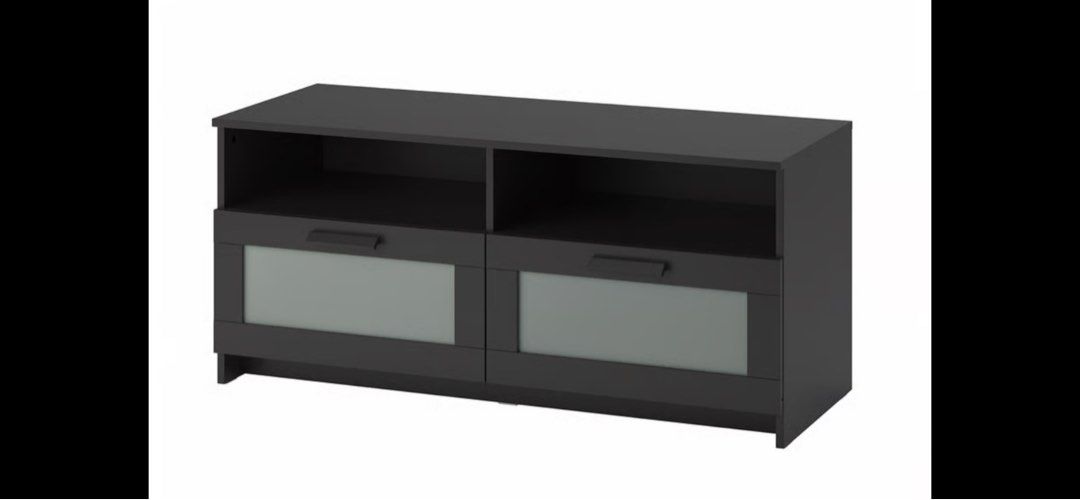 IKEA TV Console - Black, Furniture & Home Living, Furniture, TV ...
