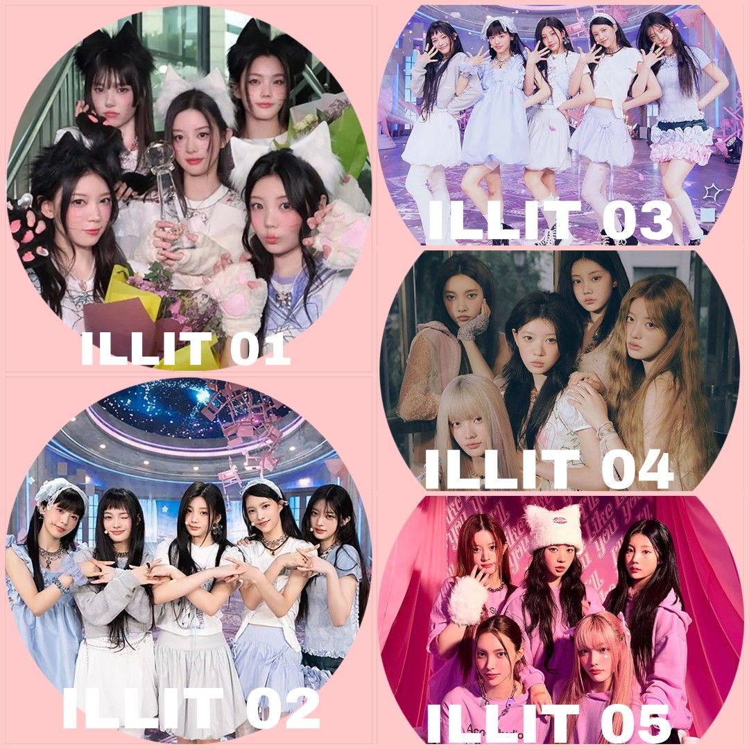 ILLIT Photo School Badge Fridge Magnet, Hobbies & Toys, Memorabilia ...