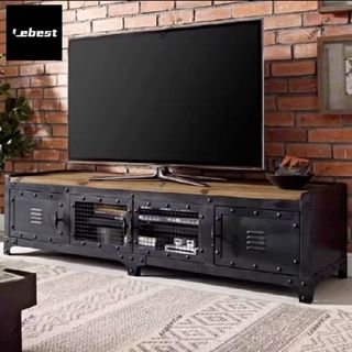 OSUM Industrial TV Console - New, Furniture & Home Living, Furniture ...