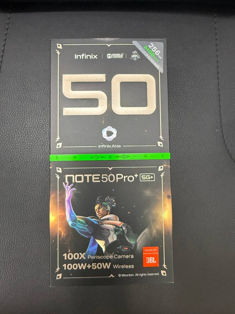 Infinix Note 50 Pro+ 5G 256GB Titanium Grey, Mobile Phones & Gadgets ...