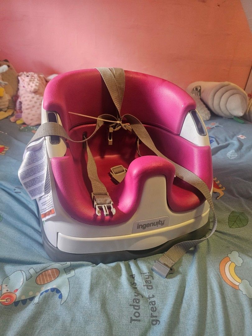 Ingenuity Baby Base 2-in-1 Seat - Pink, Babies & Kids, Nursing ...