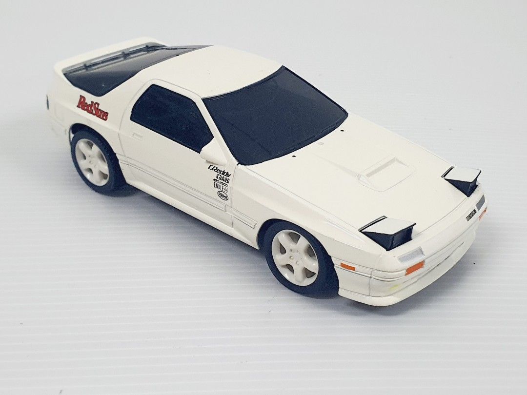 INITIAL D TAIYO RC RYOSUKE TAKAHASHI MAZDA FC3S RX-7 WHITE COMET RED ...
