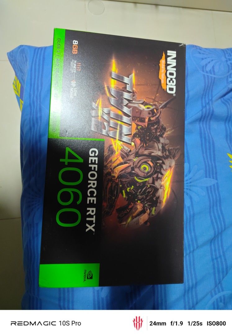 INNO3D GeForce RTX 4060 8GB Graphics Card, Computers & Tech, Parts ...
