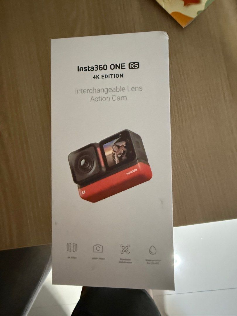 Insta360 ONE RS 4K Edition Action Camera, Photography, Cameras on Carousell