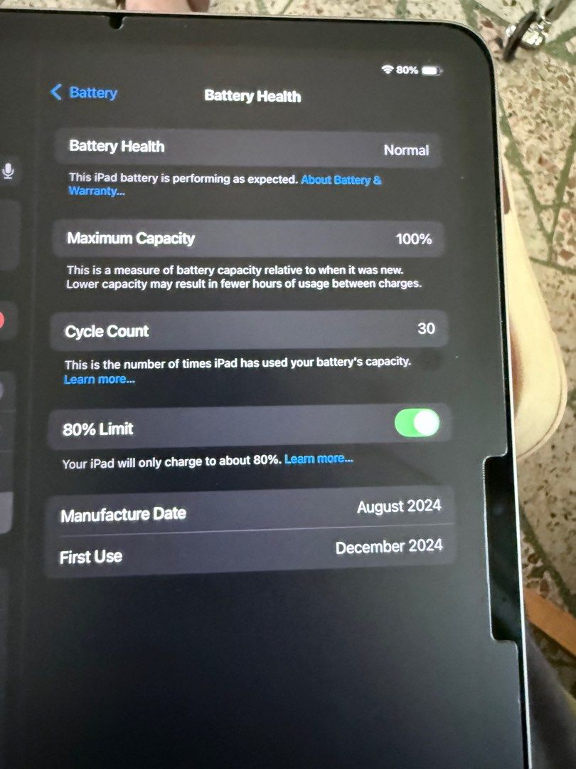 iPad Air (M2) 11" WiFi (2024) Space Gray 128GB, Mobile Phones & Gadgets ...