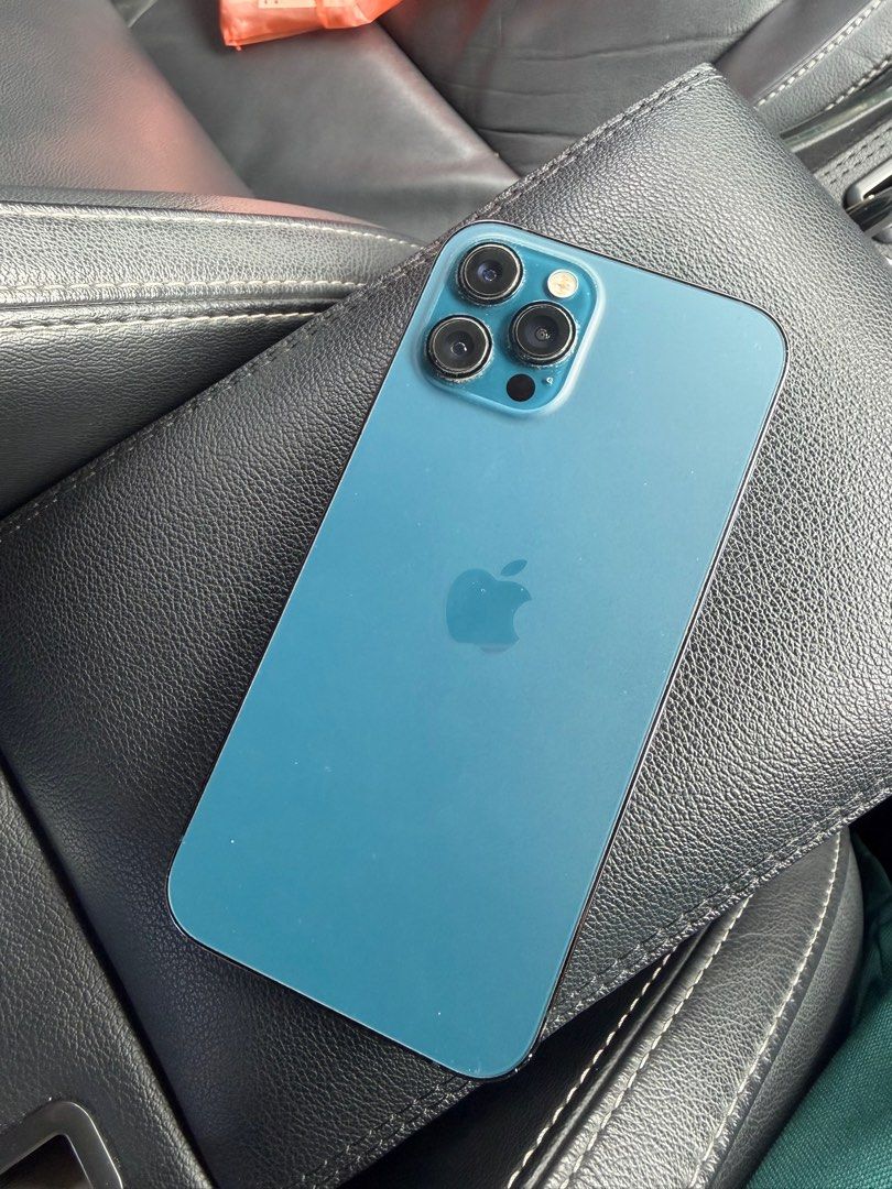 iPhone 12 Pro Max Pacific Blue 256GB, Mobile Phones & Gadgets, Mobile ...