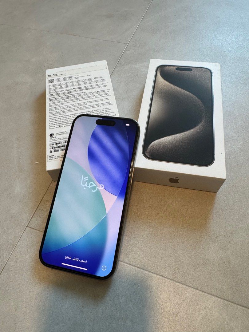 iPhone 15 Pro 256GB Natural Titanium, Mobile Phones & Gadgets, Mobile ...