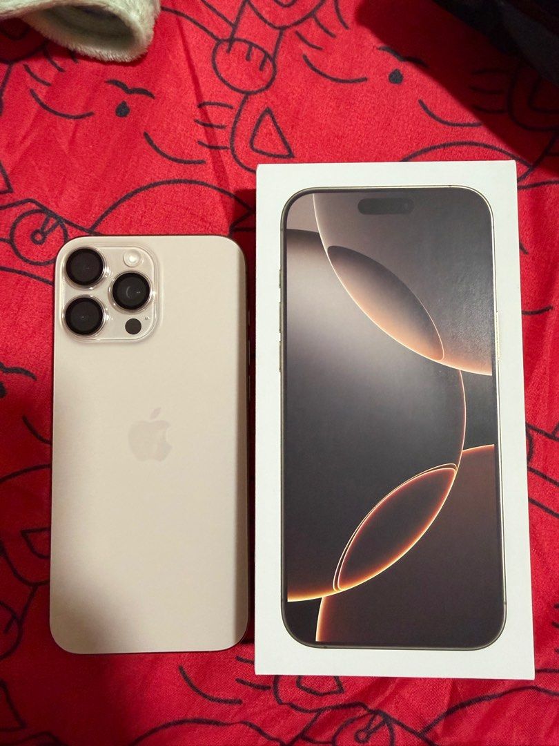 iPhone 16 Pro Max Desert Titanium 256GB, Mobile Phones & Gadgets ...