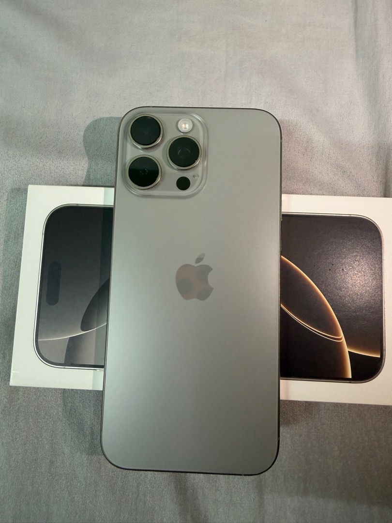 iPhone 16 Pro Max Natural Titanium 1 TB, Mobile Phones & Gadgets ...