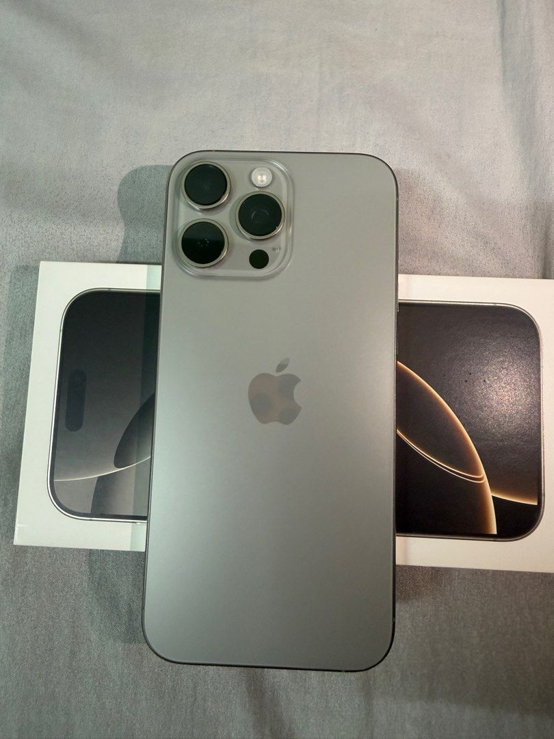 iPhone 16 Pro Max Natural Titanium 1 TB, Mobile Phones & Gadgets ...