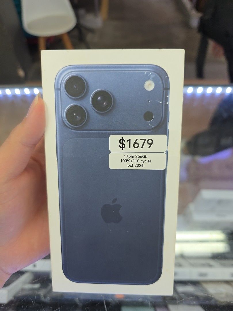 iPhone 17 Pro Max 256GB Deep Blue, Mobile Phones & Gadgets, Mobile ...
