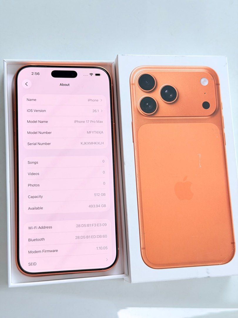 Iphone 17 pro max 512gb, Mobile Phones & Gadgets, Mobile & Gadget ...