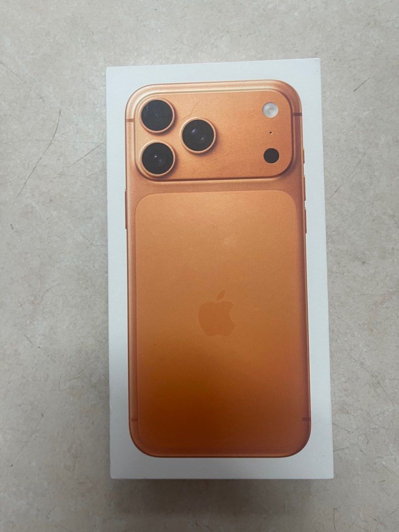 iPhone 17 Pro Max Cosmic Orange 256GB, Mobile Phones & Gadgets, Mobile ...