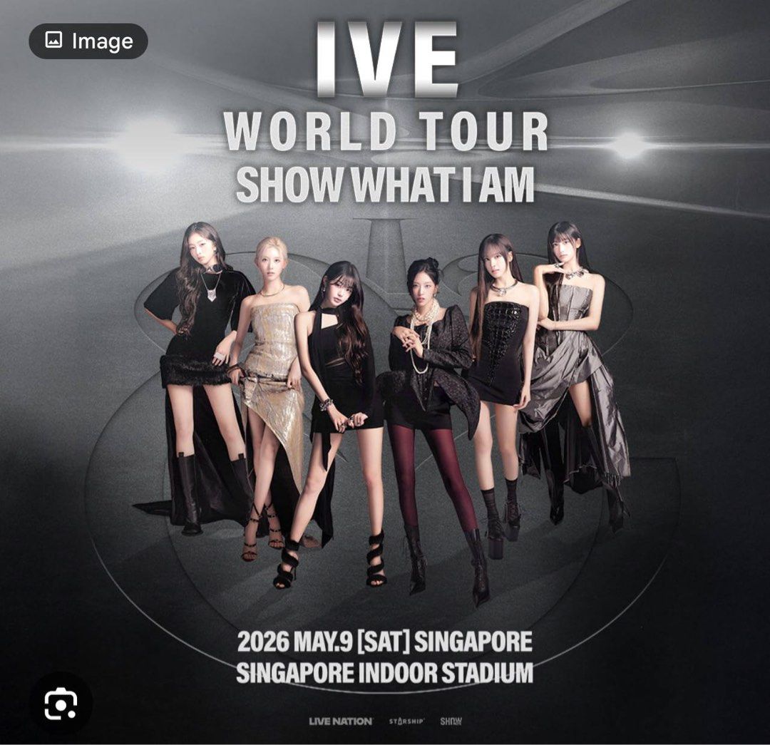 IVE World Tour - 2 X Cat 2 Tickets, Tickets & Vouchers, Event Tickets ...