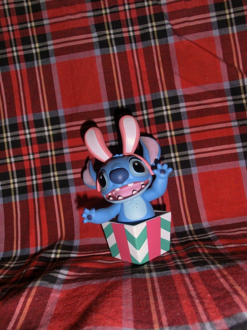 Jack-in-a-present Stitch collectible figurine, Hobbies & Toys, Toys ...