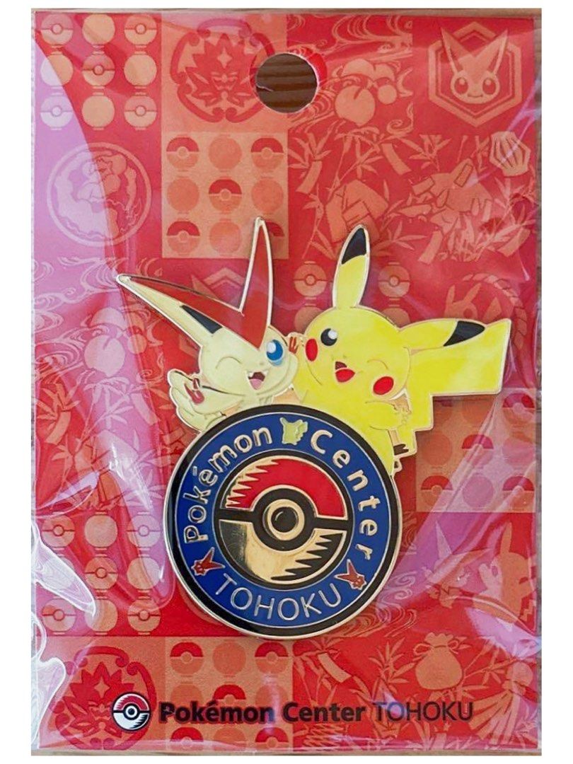 JAPAN POKEMON CENTRE BADGE - SAPPORO, KYOTO, TOHOKU, OSAKA, TOKYO ...