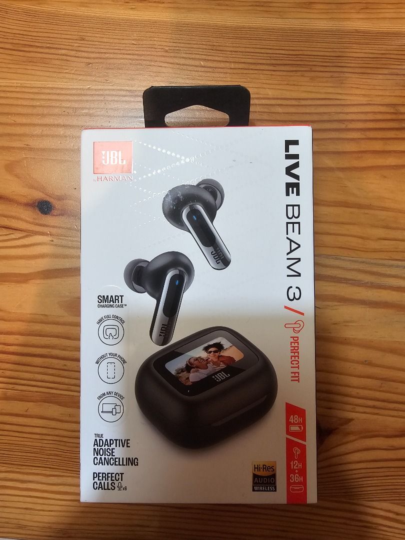 JBL LIVE BEAM 3 True Wireless Bluetooth Earbuds/Earphone , Audio ...