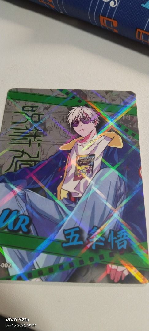 Jujutsu Kaisen Gojo Satoru Trading Card, Hobbies & Toys, Toys & Games ...