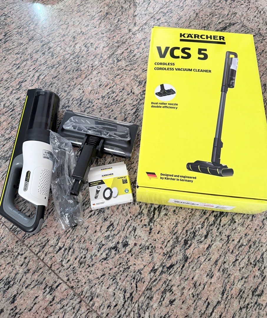 Karcher VCS 5 Cordless Vacuum Cleaner - Brand New, TV & Home Appliances ...