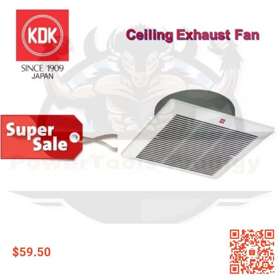 KDK Ceiling Exhaust Fan - Super Sale!, Furniture & Home Living ...