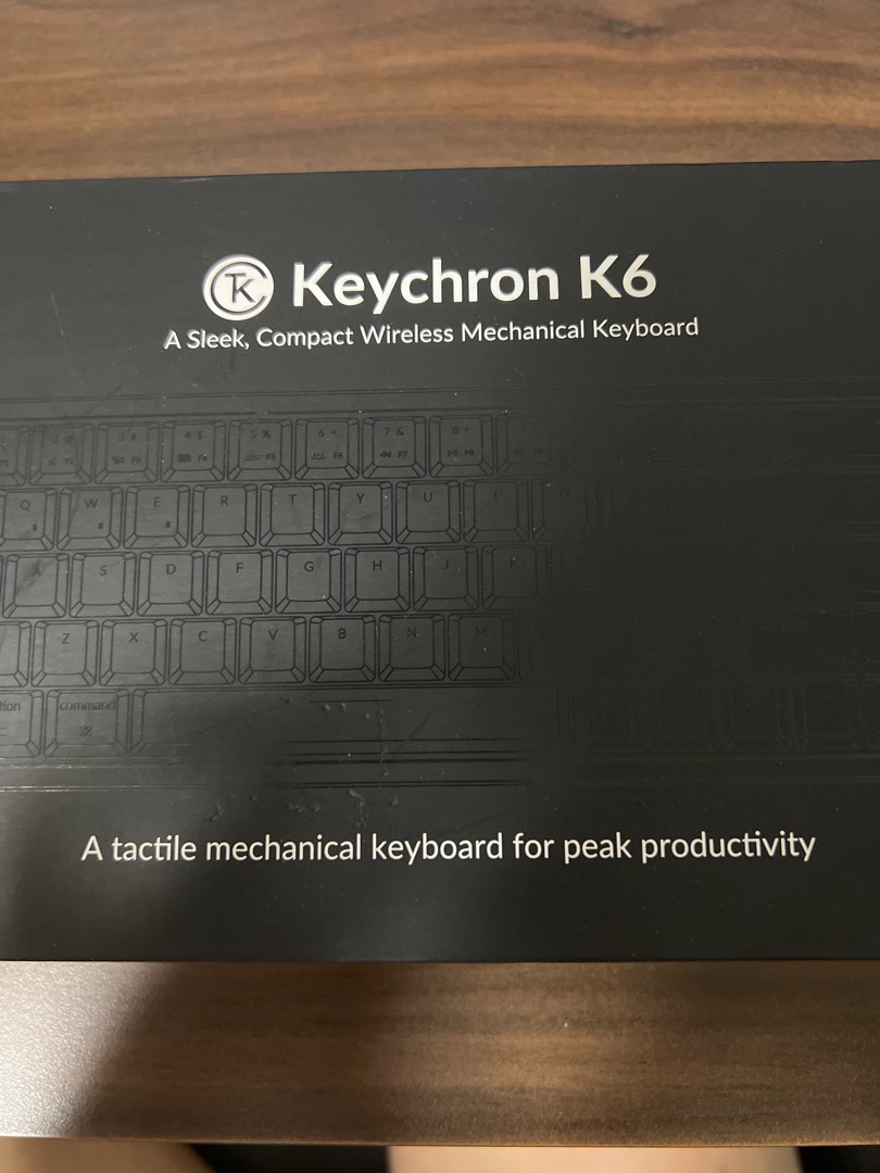 Keychron K6 Wireless Mechanical Keyboard, Computers & Tech, Parts ...