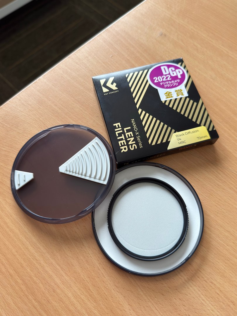 K&F Concept Nano-X Series Black Diffusion 1/4 72mm Lens Filter ...