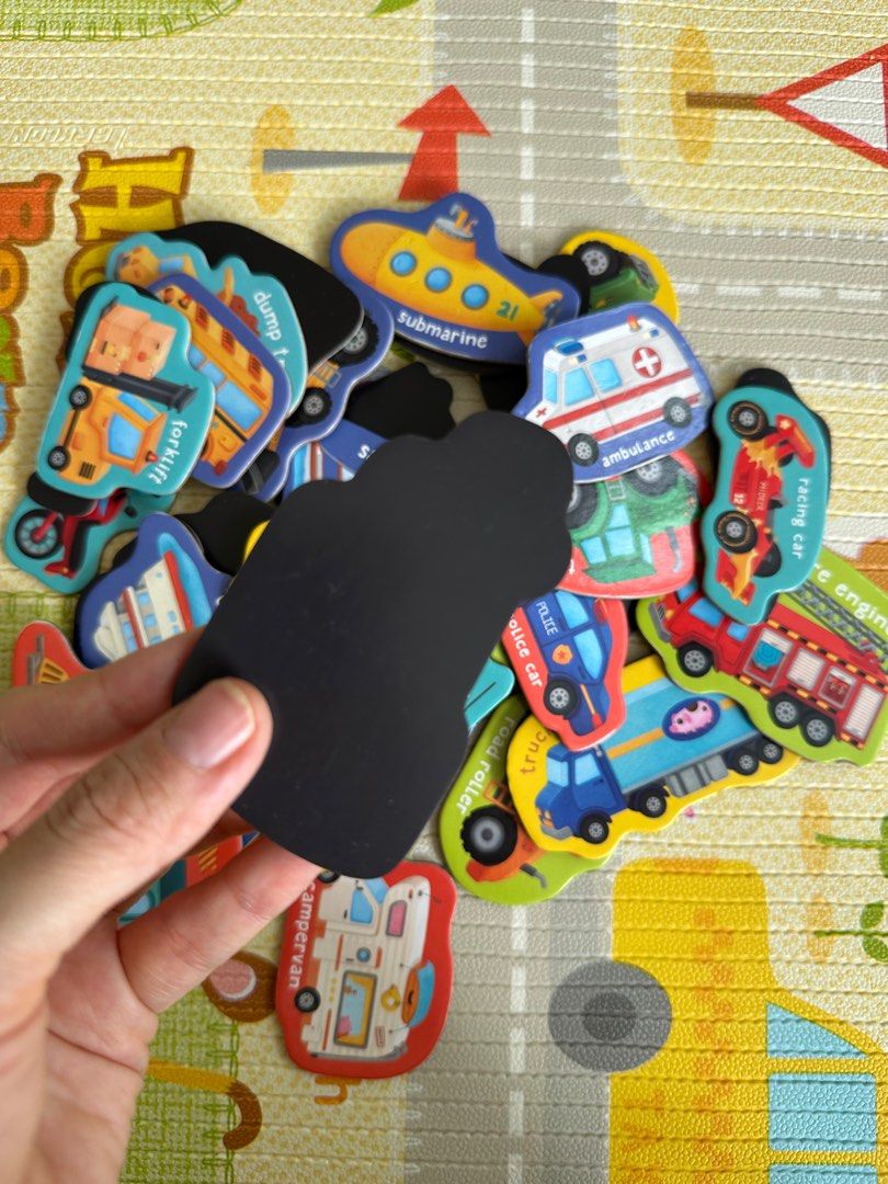 Kids' Transport Magnets, Hobbies & Toys, Toys & Games on Carousell