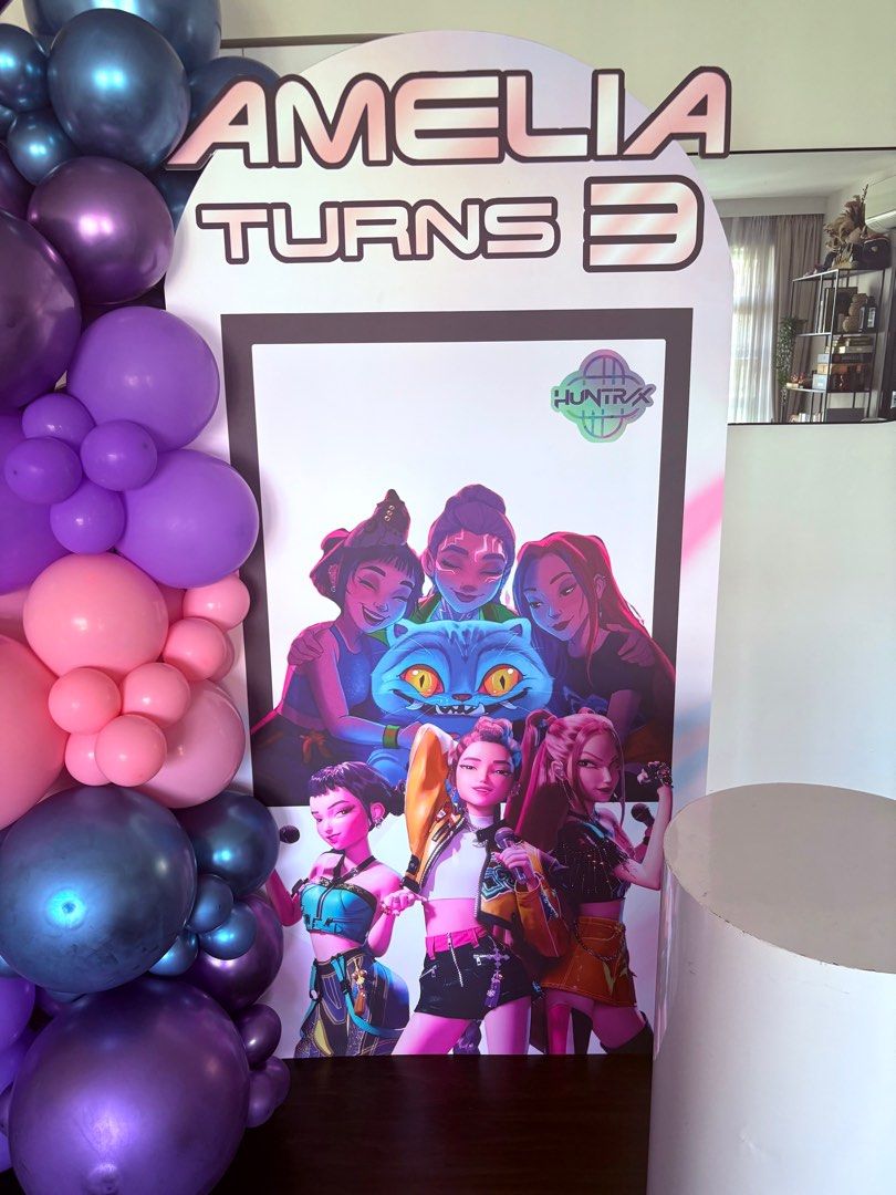 K-Pop Demon Hunters Themed Party, Hobbies & Toys, Occasions & Party ...