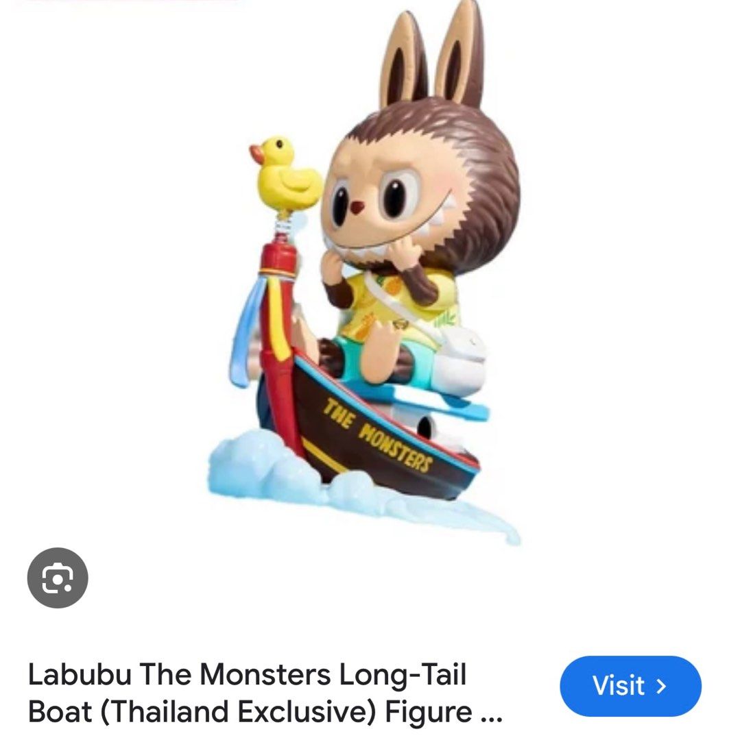 Labubu - Long - Tail Boat - Thailand Exclusive, Hobbies & Toys, Toys ...