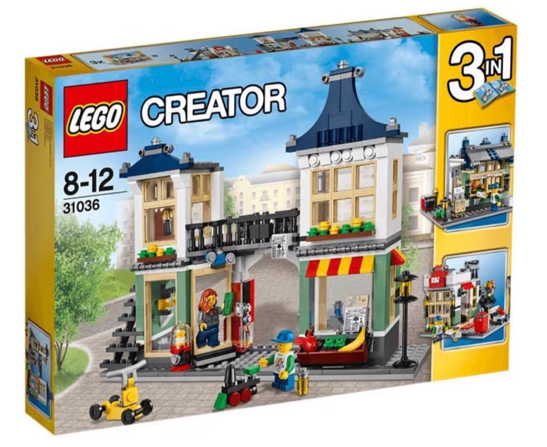 Lego 31036 Creator 3!in 1 Toy and Grocery Shop, Hobbies & Toys, Toys ...